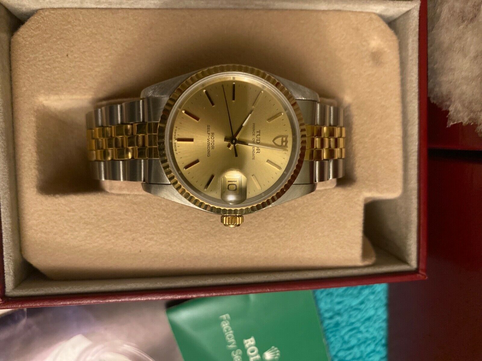 Rolex Tudor Prince Oyster Date 74033 | WatchCharts Marketplace