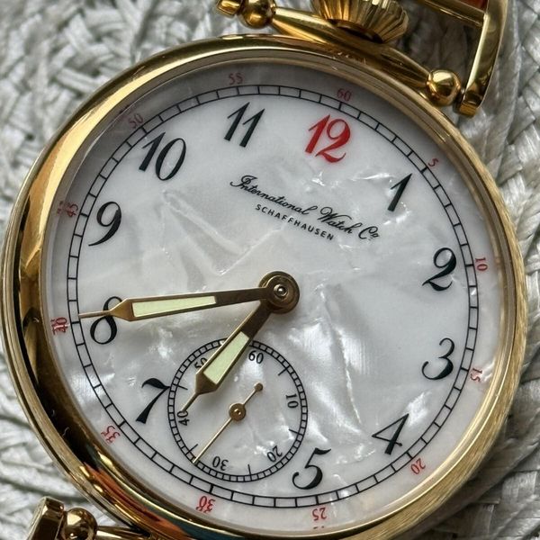 Vintage Watch IWC Collectible Mechanical Gift Him Watches For Men 3602 ...