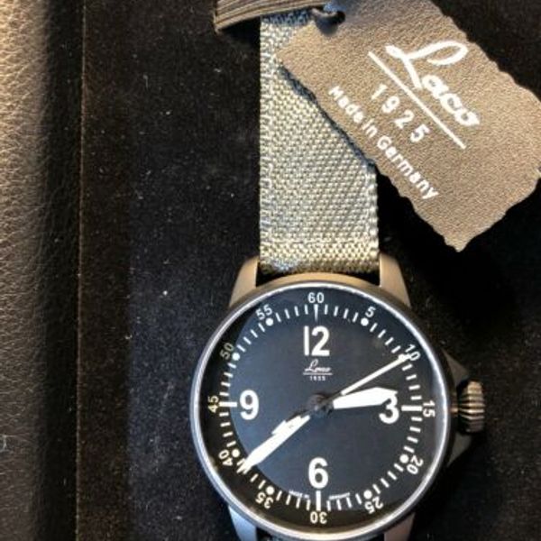 New LACO BELL X-1 Pilot watch Type C Automatic 42mm 861907 (Original ...