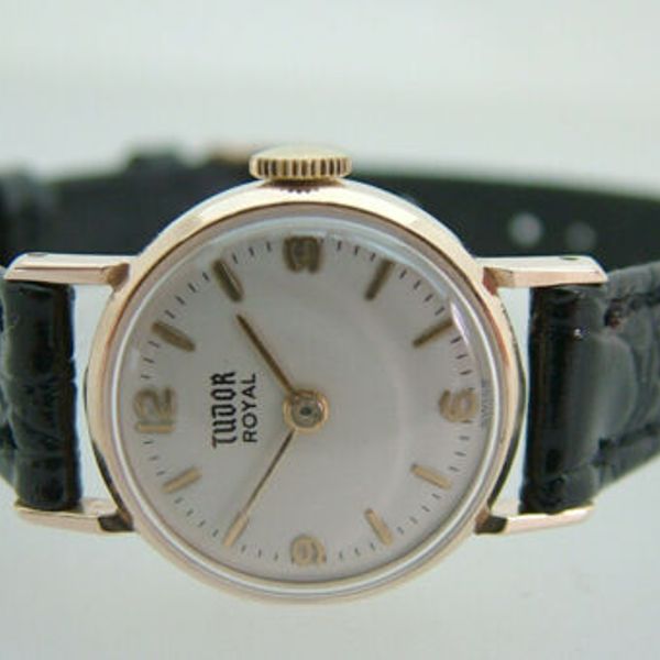 Rolex Tudor Royal Ladies Solid Gold Vintage Watch 1971 | WatchCharts