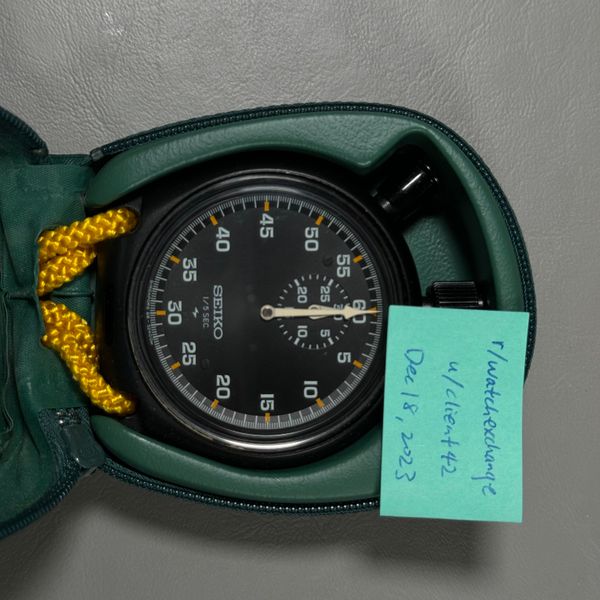 [WTS] Vintage Seiko 88-512 Handwinding 1/5 Seconds Mechanical Stopwatch ...
