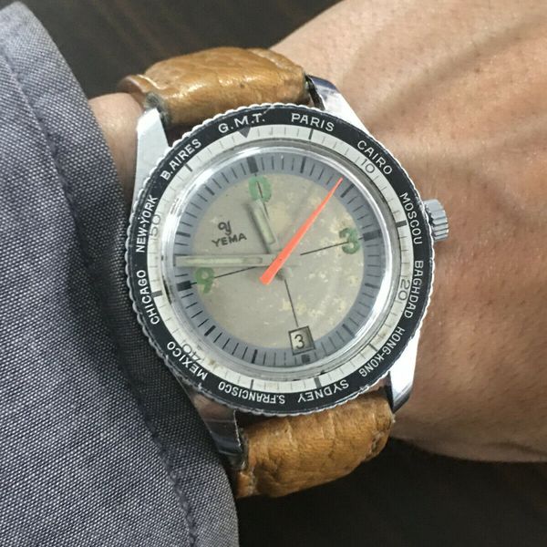 Yema Diver watch vintage 1970's | WatchCharts Marketplace