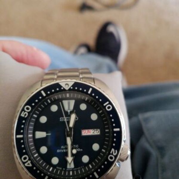NEW Seiko SRP773 Turtle Men's 45mm Case Stainless Steel Blue Dial Watch ...
