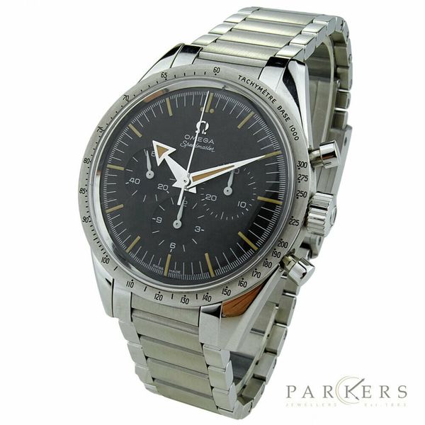OMEGA SPEEDMASTER 57 TRILOGY STEEL AUTOMATIC WRISTWATCH 311.10.39.30.01 ...