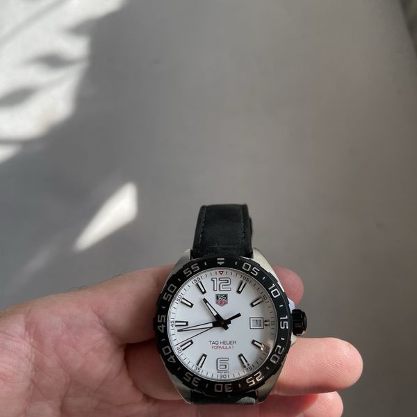 Tag Heuer Men's Formula 1 White WAZ1111 Watch With Travel Case ...