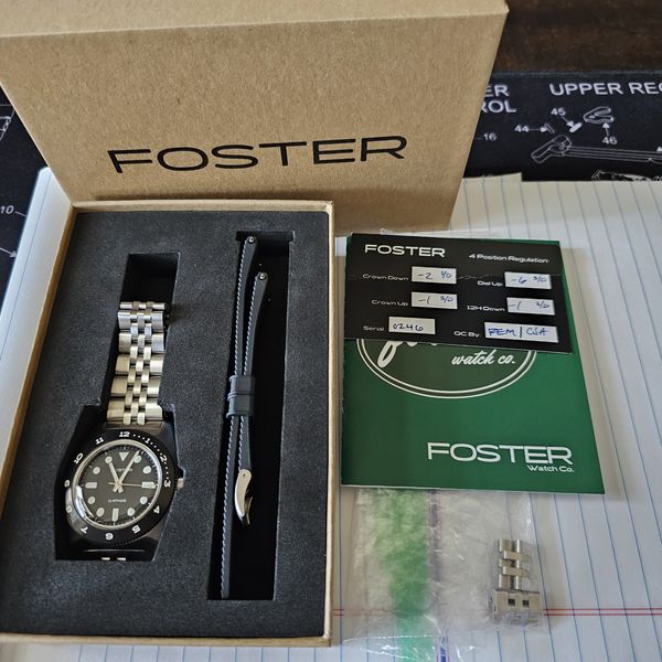 [$450 USD] FS: FOSTER 11 ATMOS (BLACK) | WatchCharts Marketplace