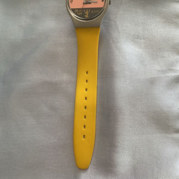 Vintage 1986 Swatch Watch OSIRIS New Battery Awesome Condition REDUCED ...