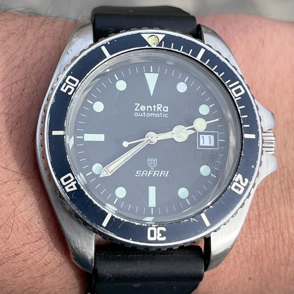 [WTS] Vintage Zentra Safari "Monin" Automatic Diver -- 200M, Better ...