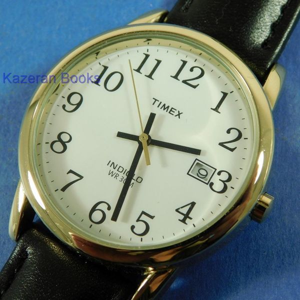 Working Mans Timex Indiglo Easy Read Backlight Quartz Wristwatch ...