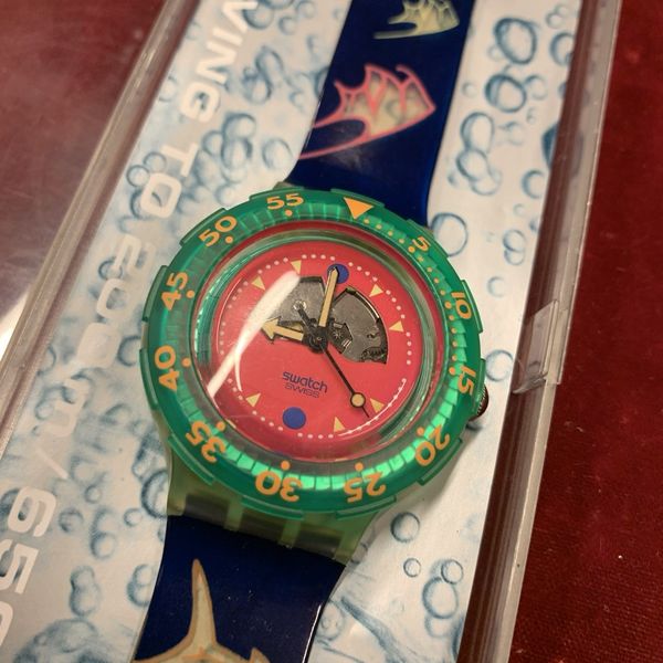 SWATCH SCUBA 200 - DIVING to 200m Watch - In Original Packaging ...