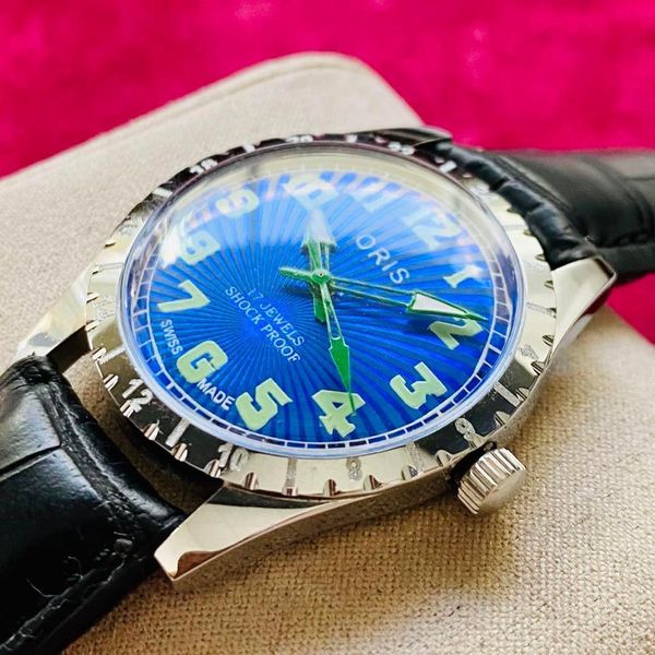 ORIS Vintage Mens Watch Mechanical Hand-Wound Stainless Steel 35mm ...