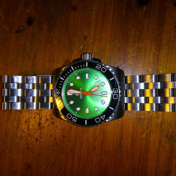 deep blue automatic diver watch | WatchCharts