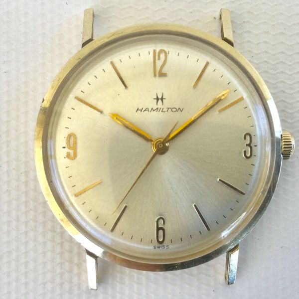 1971 Vtg HAMILTON “FAIRLANE” 10k SOLID GOLD Henry FORD MOTOR COMPANY ...