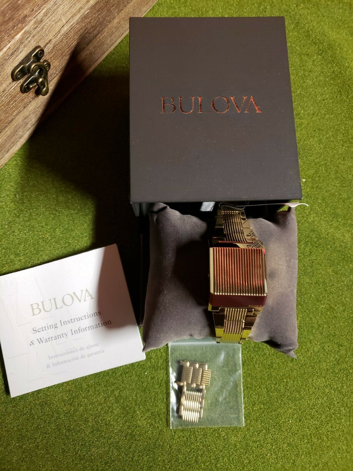 BULOVA 97C110 COMPUTRON GOLD TONE STAINLESS STEEL DIGITAL | WatchCharts