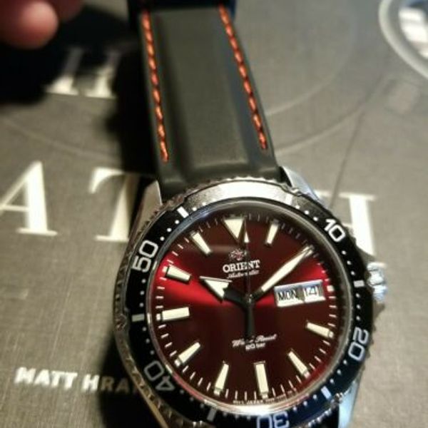Orient Kamasu Red Dial | WatchCharts