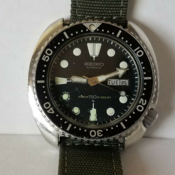 Vintage Seiko Turtle 6309-7049 Automatic Diver Watch 1979 | WatchCharts Marketplace