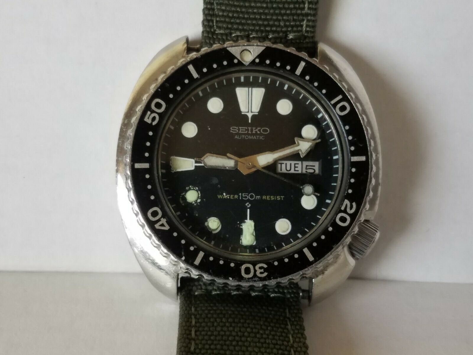 Vintage Seiko Turtle 6309-7049 Automatic Diver Watch 1979 | WatchCharts Marketplace
