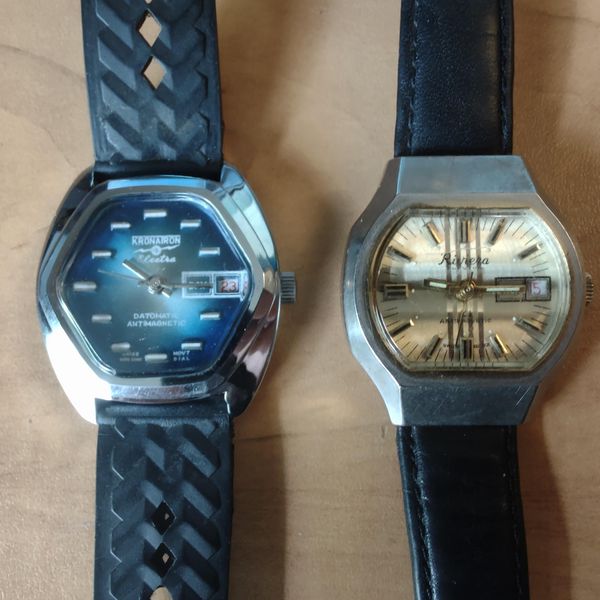 [WTS] 2 vintage 'Electra' / TV dial watches | WatchCharts