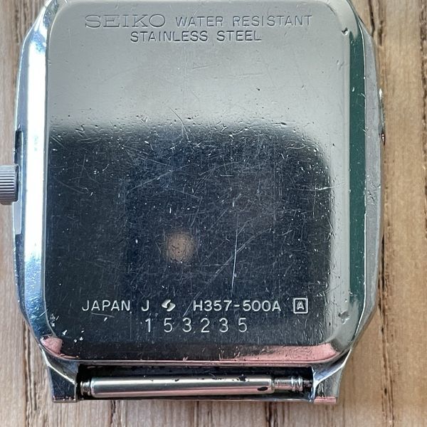 Seiko H357-500A Menâ s Duo Display Watch Working But Please Read ...
