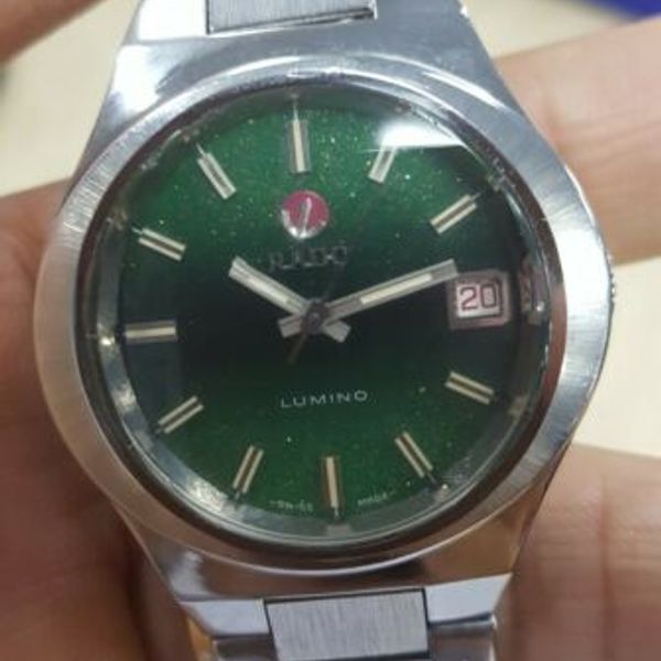 VINTAGE RADO LUMINO AUTOMATIC WATCH SWISS MENS WATCH ALL PART ORIGINAL ...