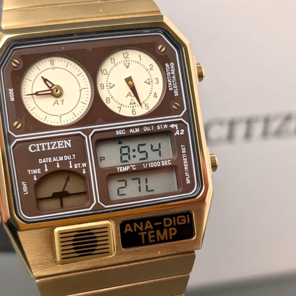 Citizen Ana-Digi Temp Chronograph 8989-S116872 Quartz Men's Watch ...