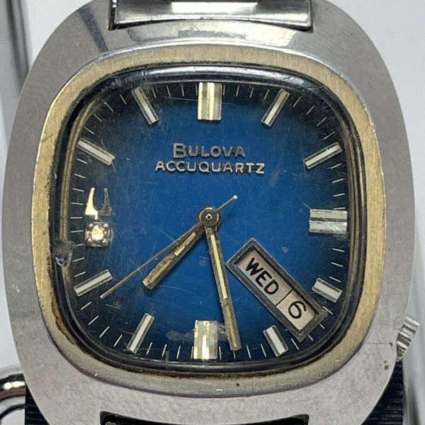 1973 Bulova Accutron Day Date Menâ s Watch N3 (Runs + 10 Minutes Daily ...