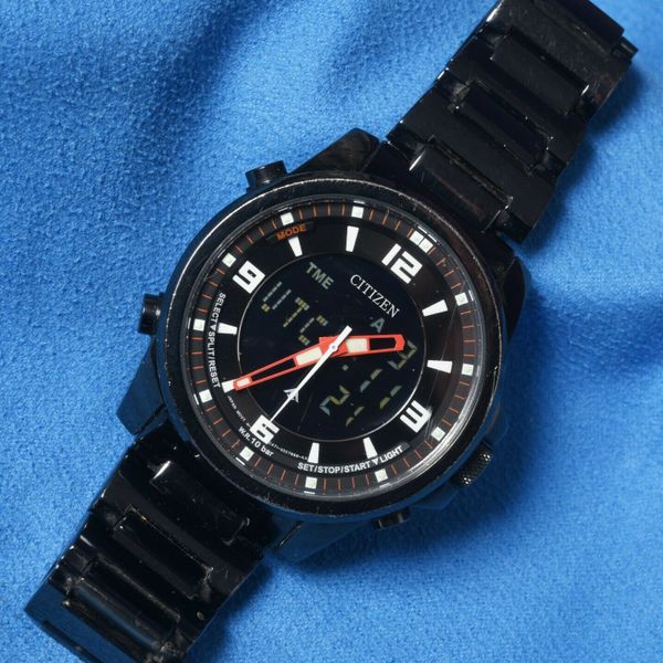Citizen Promaster JN5009-51E World Time Analog Digital Watch | WatchCharts