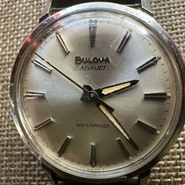 Bulova Aerojet Mechanical Wind M6 Vintage Watch | WatchCharts Marketplace