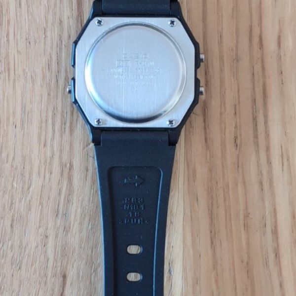 Casio F91-W Watch Black With Sensor Watch Lite Board Mod - Custom ...