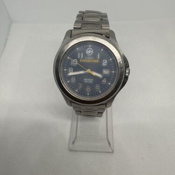 Vintage Timex Expedition Indiglo WR 50m Men's Wrist Watch Runs | WatchCharts Marketplace