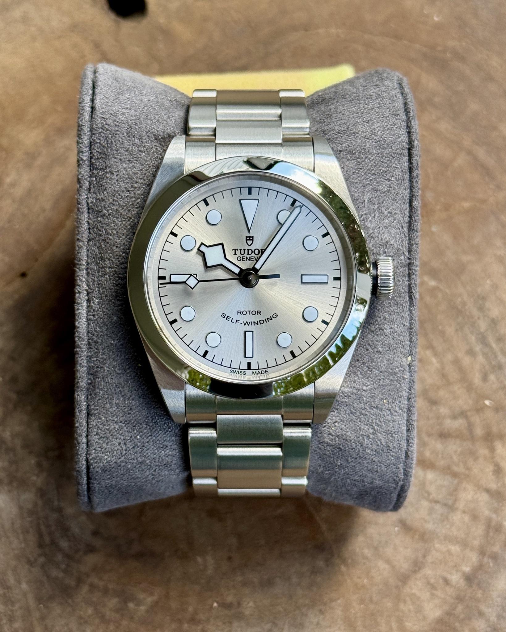 [WTS] Tudor Black Bay 36 BB36 79500 Silver Smiley Dial - Full Set 2023 ...