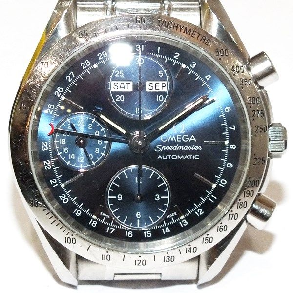 OMEGA Omega 3523.80 Speedmaster triple calendar chronograph self ...