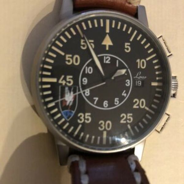 Laco NJG luftwaffe squadron collection watch limited edition swiss ETA ...