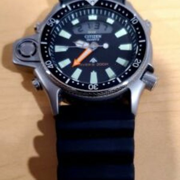 Citizen Promaster Aqualand I Quartz Watch, 44 mm, Black, 20 atm, JP2000-08E | WatchCharts