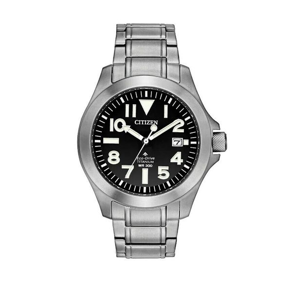 Citizen Eco-Drive Men's Promaster Tough Super Titanium Watch - BN0118 ...