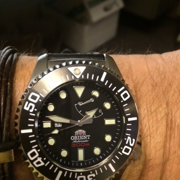 SOLD LNIB Orient 300 Pro Saturation Diver Full KIT 2 weeks new design ...