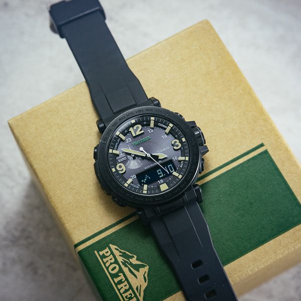 FS: Casio ProTrek PRG-600Y-1 "Safari" Triple Sensor | WatchCharts