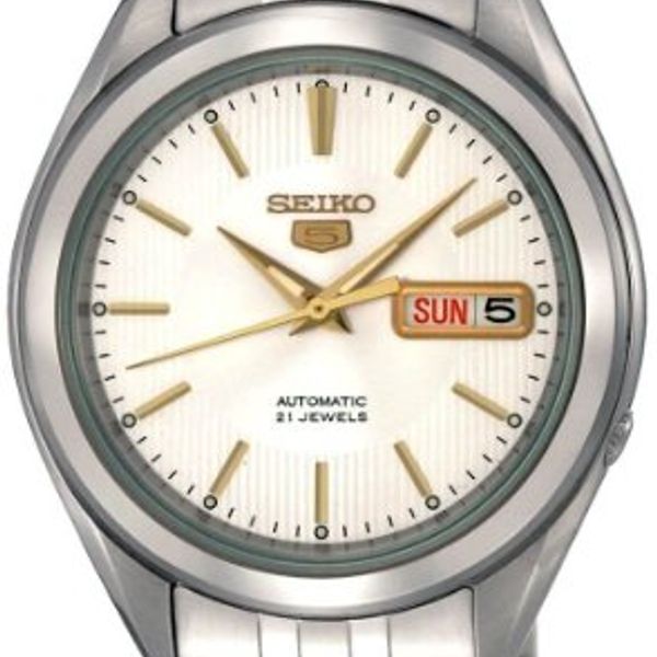 Seiko Seiko Men's SNKL17 Stainless Steel Analog with Silver Dial Watch ...