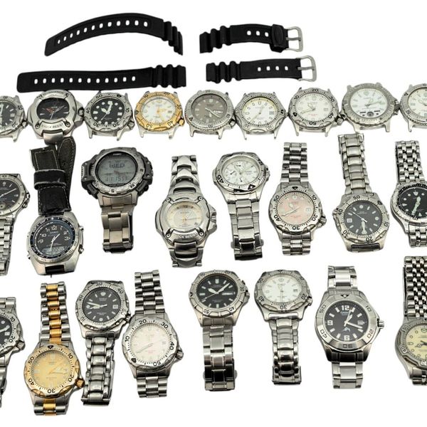 Lot of 26 Casio Men's Watches Different Models Rare Untested Bulk Lot ...