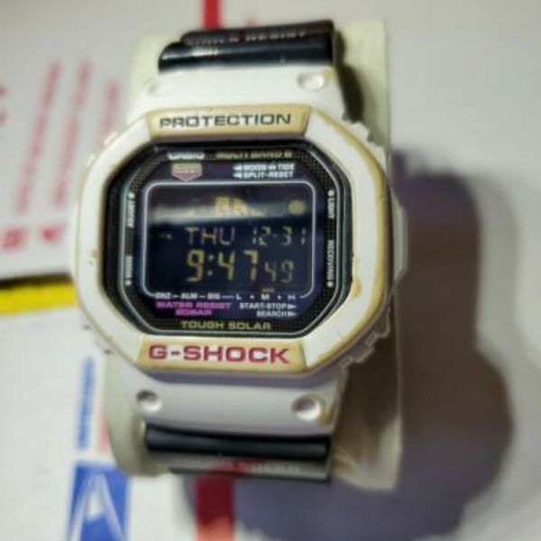 Casio G-Shock GWX-5600B Module 3222 G-Lide Tough Solar Multi Band 6 ...
