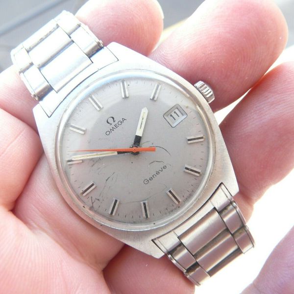 Omega Geneva 613 caliber rare original bracelet | WatchCharts