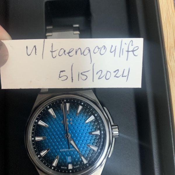 [WTS] Christopher Ward "The Twelve" Titanium Astral Blue 40mm C12 2023 ...