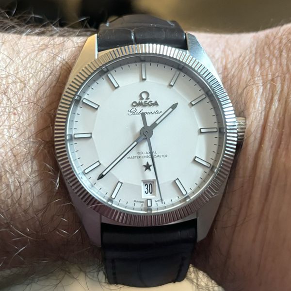 FS: Omega Globemaster White/Silver [$3,300 USD] | WatchCharts Marketplace
