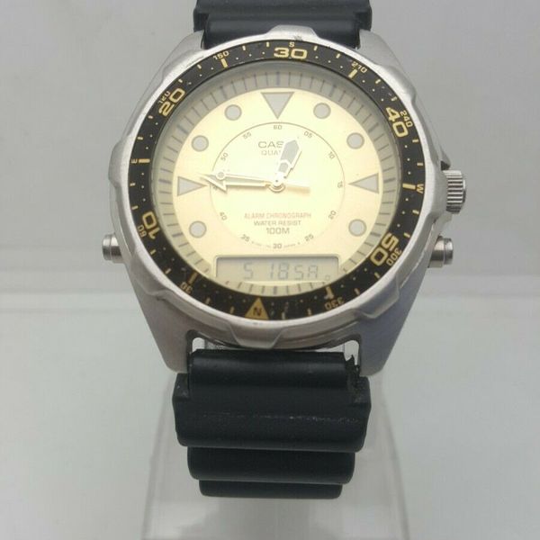 VINTAGE CASIO 358 AMW-320C ALARM CHRONOGRAPH MEN'S WATCH | WatchCharts