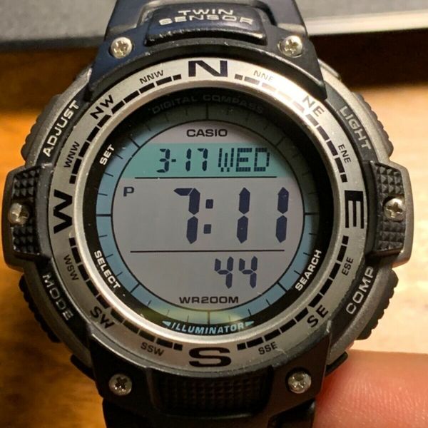 Casio SGW-100B Compass watch | WatchCharts Marketplace