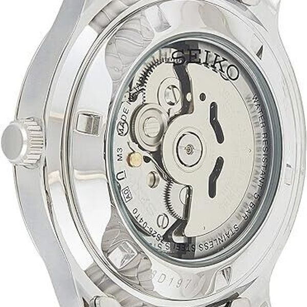 Seiko 5 Automatic Japan Made Stainless Steel Day Date 50M Men's Watch ...