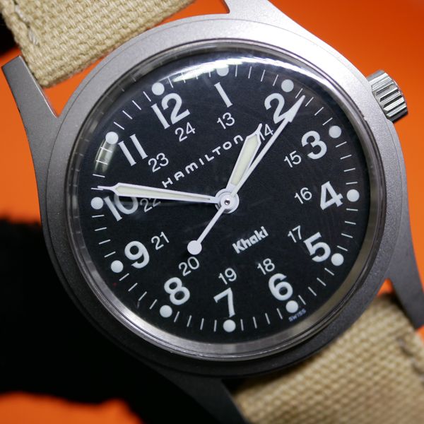 [WTS] Hamilton 33mm Hand Wind Black Dial for $199 | WatchCharts Marketplace