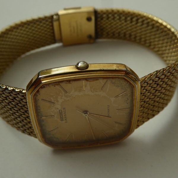 Men's Seiko Lassale Watch, Made in Japan, Quartz, Circa 1990, Used, Gold Plated, | WatchCharts ...