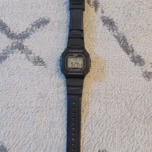 Casio Illuminator W-218H Classic Digital Display Quartz Men's Watch | WatchCharts Marketplace