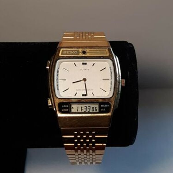 Rare Vintage Seiko Analog/Digital Watch H259 5009. PLEASE READ ...